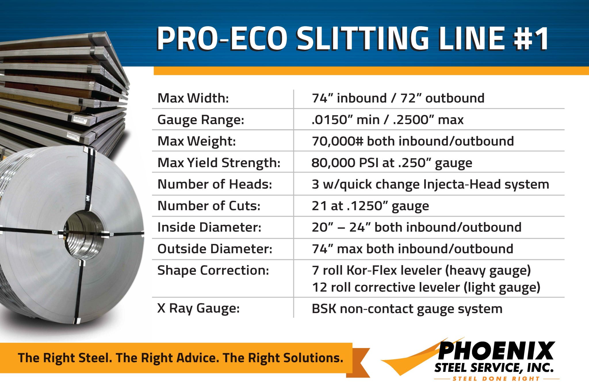 Our Services - Phoenix Steel Service, Inc.